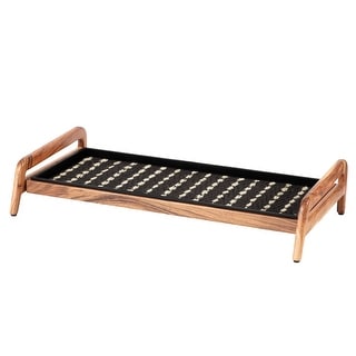 Jani Single-Tier Natural Stand 3-Pair Rubber Boot Tray. - Bed Bath ...