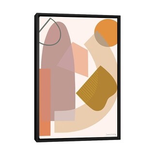 iCanvas "Deconstruction With Mauve" by Figure Form Framed - Bed Bath ...