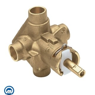 Moen 1/2 Inch Sweat (Copper-to-Copper) Posi-Temp Pressure Balancing ...