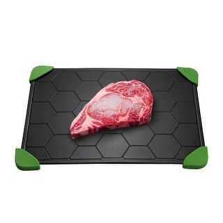 Natural Quick Thaw Plate Honeycomb Vegetable and Meat Thaw Holder - Bed ...