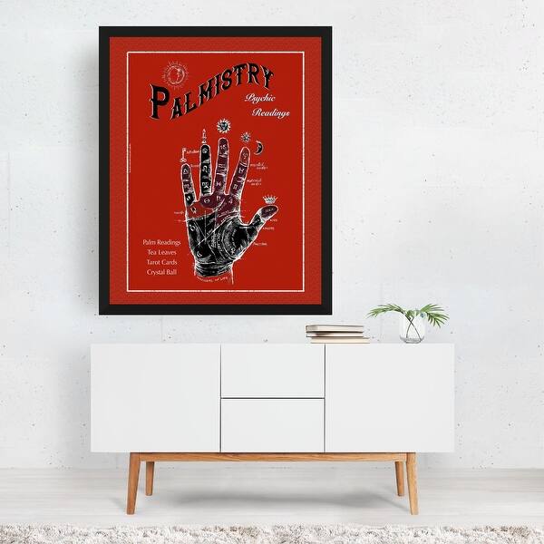 Palmistry poster Illustrations Nature Palm Trees Art Print/Poster - Bed ...