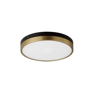 Maxim 59702 Dapper 12" Wide LED Flush Mount Drum Ceiling Fixture - Bed ...