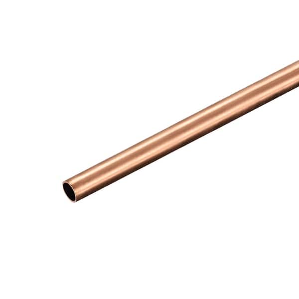 Copper Round Tube 7mm OD 0.25mm Wall Thickness 300mm Length Pipe Tubing ...