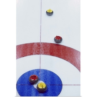 "Curling Stones" Poster Print - Multi - Bed Bath & Beyond - 21002415