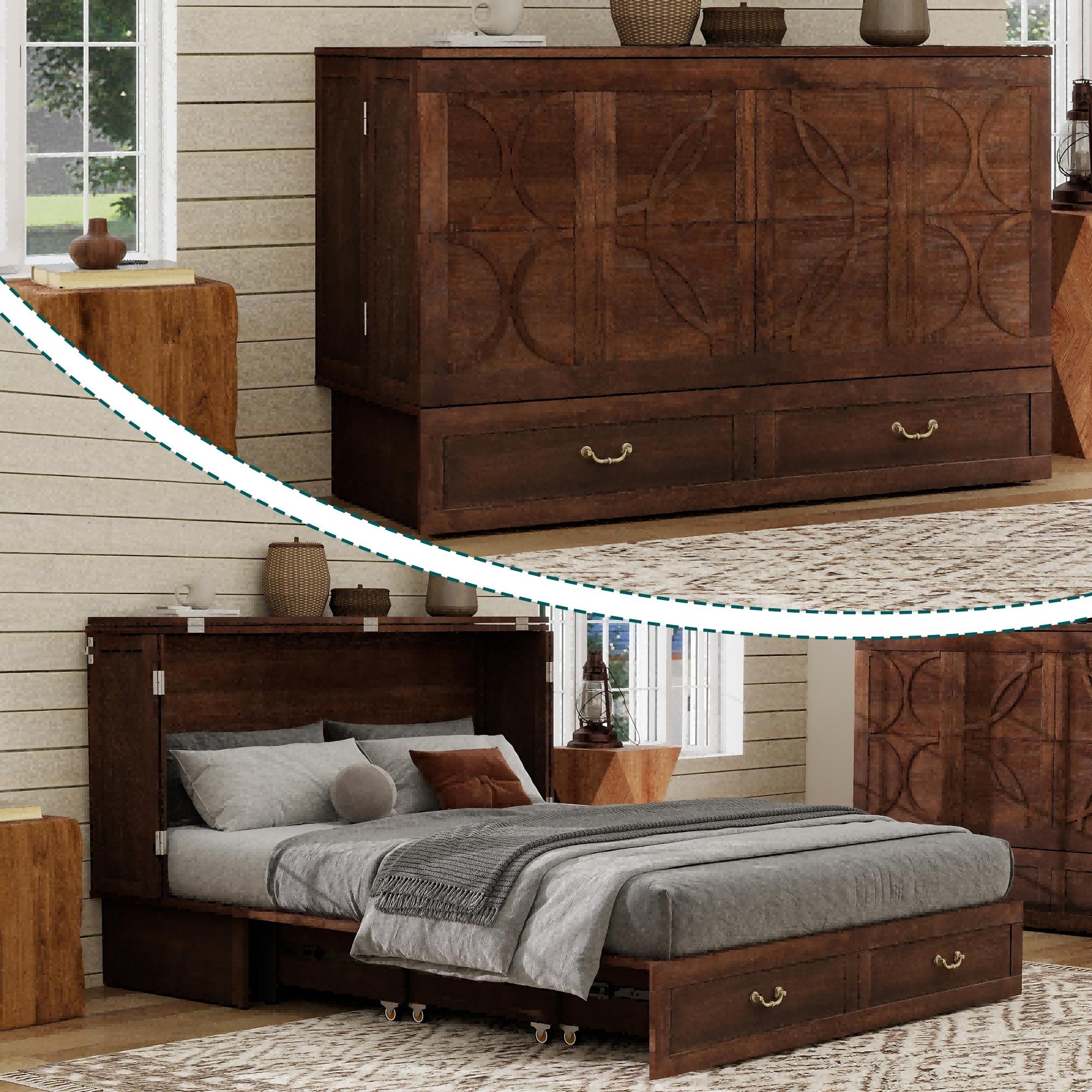 pull out bed chest