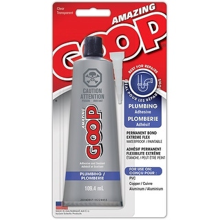 Amazing Goop 150035 Amazing Goop Plumbing Adhesive, 109.4 Ml, Clear ...
