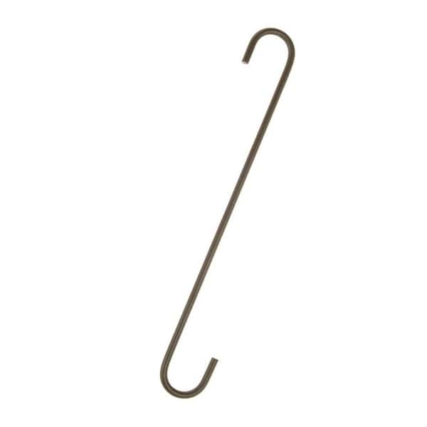Panacea 86215 S Extender Hook, 12" H x 5" W x 0.3" D, Black - Bed Bath ...