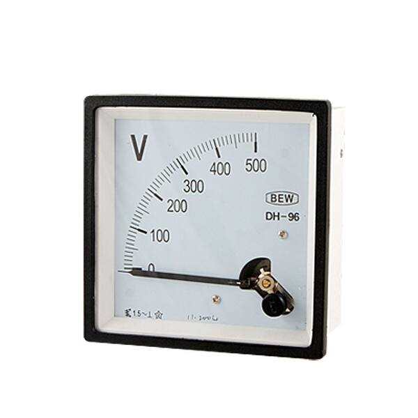 Class 1.5 Accuracy AC 500V Analog Voltage Panel Meter - AC 0-500V - Bed ...