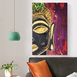 Abstract Art Tribal Woman by Artist Sarah Wahl - 20"x30" Canvas Artwork ...