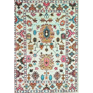 Ahgly Company Machine Washable Contemporary Light Jade Green Area Rugs ...