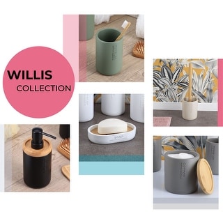 Refined Bathroom Essentials Set with our Natural Bamboo Bath Set ...