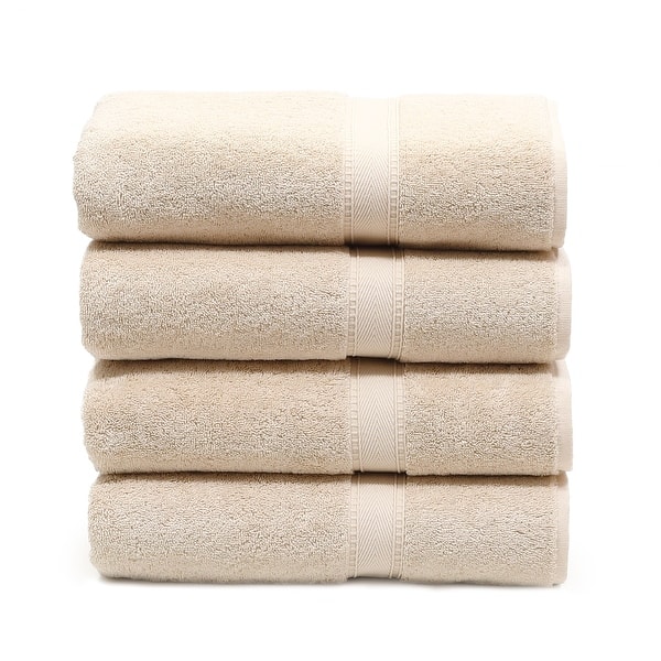 Authentic Hotel and Spa Turkish Cotton Bath Towels (Set of 4) - On Sale ...