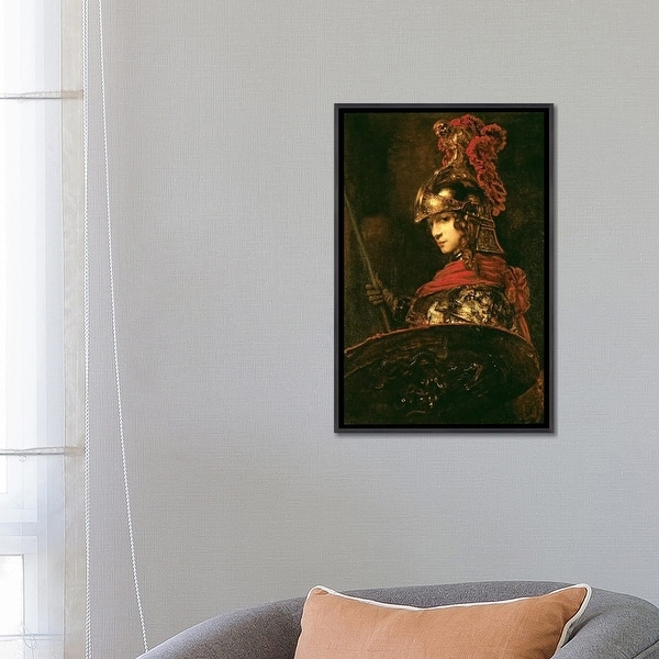 iCanvas "Pallas Athena (Armoured Figure), 1664-65" by Rembrandt van ...