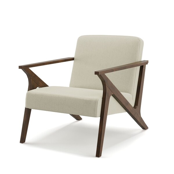 Mid century modern wood frame chair store