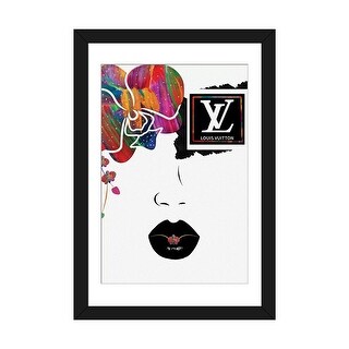iCanvas "Blinding Orchid Eye Fashion Face" by Pomaikai Barron - Bed ...