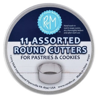 Plain Pastry Cutters 11 Piece Set - Silver - Bed Bath & Beyond - 40117787