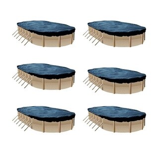 Swimline 16 x 25' Heavy Duty Above Ground Winter Swimming Pool Cover (6 ...