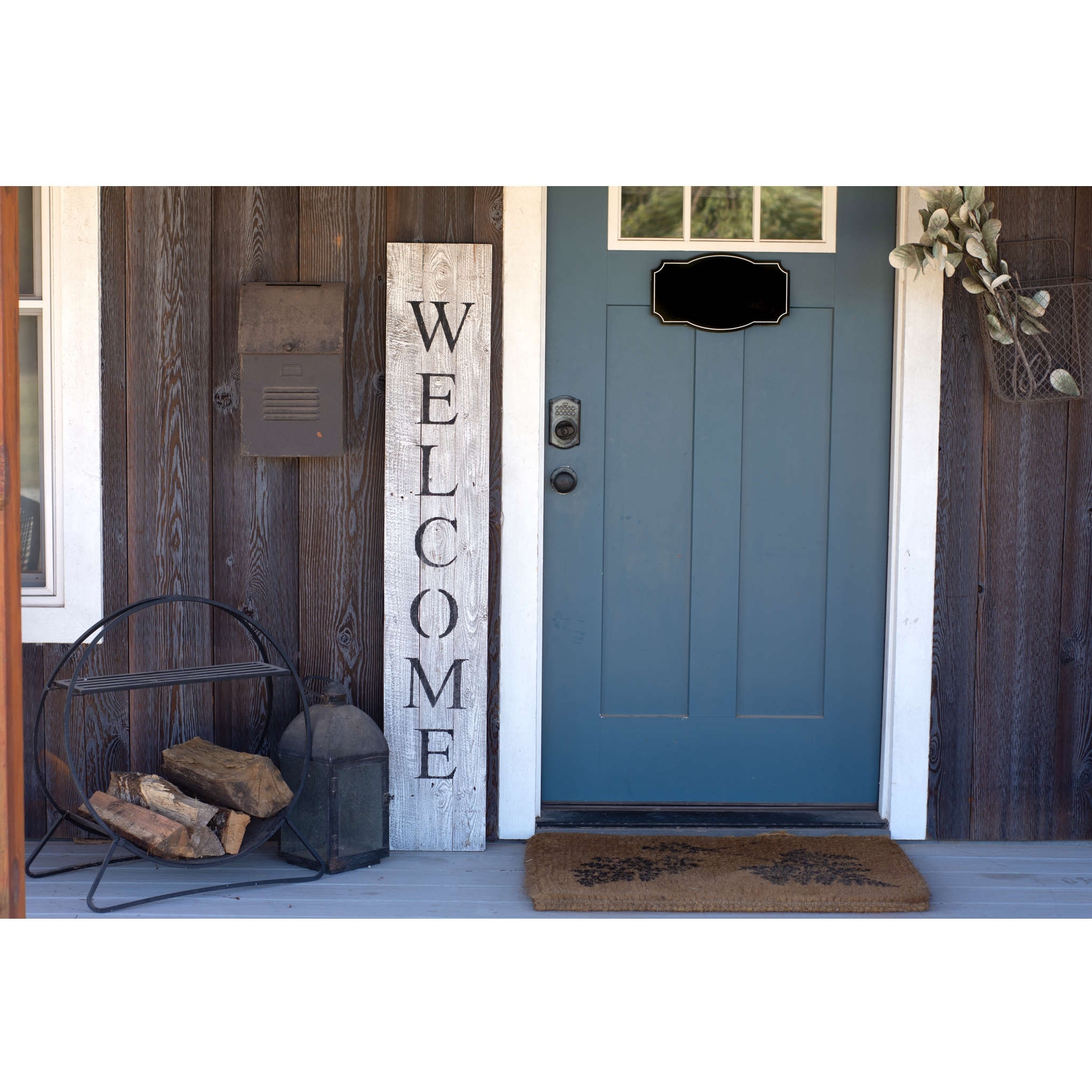Welcome Sign Front Porch House Warming Present Family Is Forever Sign ...