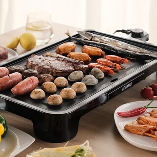 Electric Griddle / Teppanyaki,Removable Grill And Griddle Plates ...