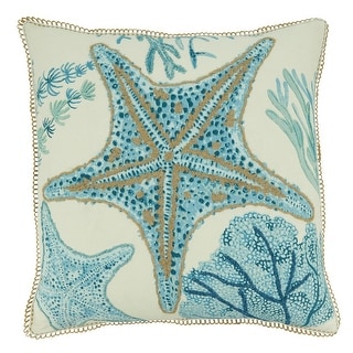 Starfish Design Throw Pillow - Bed Bath & Beyond - 37108494