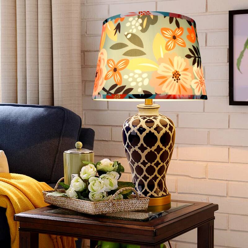 Floral Collection Limited Edition Empire Shape Lamp Shade - Tropical ...