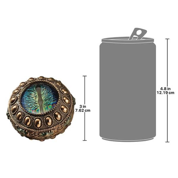 Design Toscano The Eye of the Dragon Mystical Safe Box - Bed Bath ...