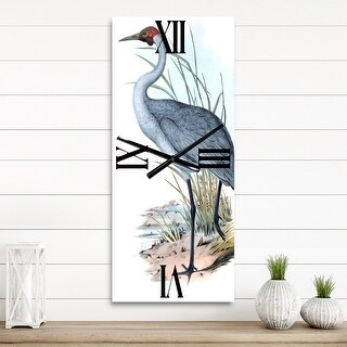Designart 'Vintage Australian Birds V' Traditional wall clock - Bed ...