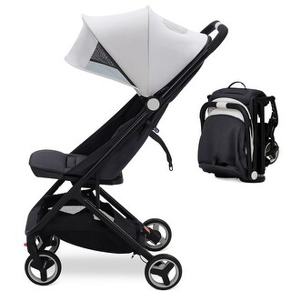 Compact One-Hand Fold Travel Stroller for Airplane Friendly - Bed Bath ...