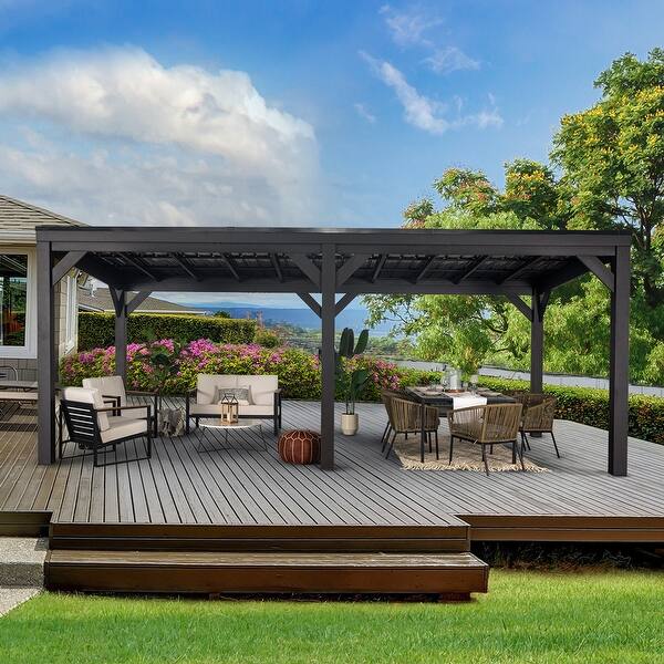 Backyard Discovery 20' x 9.5' Stonebridge Gazebo - Bed Bath & Beyond ...