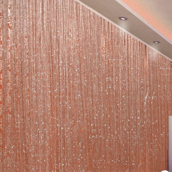 Restaurant Sparkling Straight Line Tassel Divider String Curtain ...