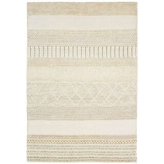 Lucia Ivory Chunky Knit Wool Rug - Bed Bath & Beyond - 40313216
