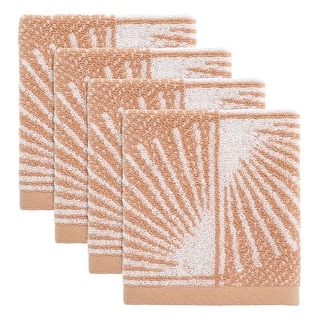 Nicole Miller Kendall Clay Washcloth 4 Pack - Bed Bath & Beyond - 40721006