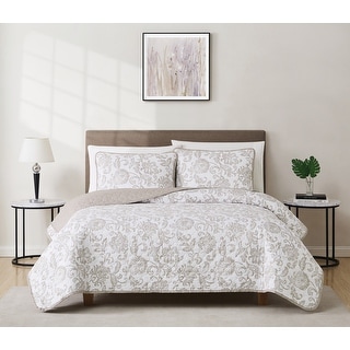 Cannon Sylvana Jacobean Quilt Set - Bed Bath & Beyond - 37433752