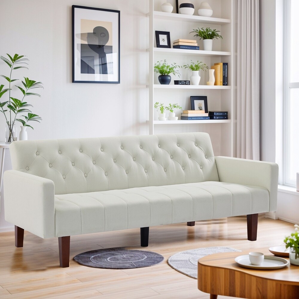 Beige Futon Sofas Bed Bath Beyond