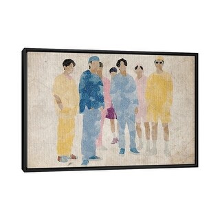 iCanvas "BTS Bangtan Boys Dynamite" by FisherCraft Framed Canvas Print ...