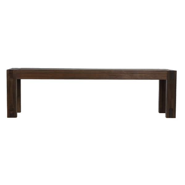 Cortesi Home Pablo Bench in Solid Wood - Bed Bath & Beyond - 13291651