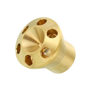 Brass Liquid Distributor, 5/8 x 1/4 Inch 6 Hole Copper Joints Liquid ...