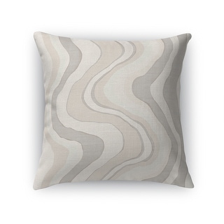 FLOW IVORY Accent Pillow By Kavka Designs - Bed Bath & Beyond - 36716194