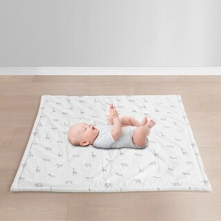 Lush Decor Jungle Adventure Baby Square With Border Play Mat - Bed Bath ...