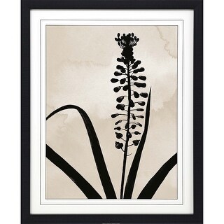 Muscari Framed Art Giclee Under Glass - Black - Bed Bath & Beyond ...