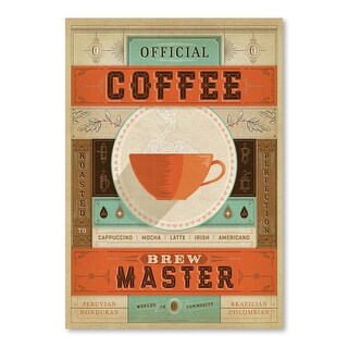 Americanflat - Coffee Brew Master by Anderson Design Group - 16"x20 ...