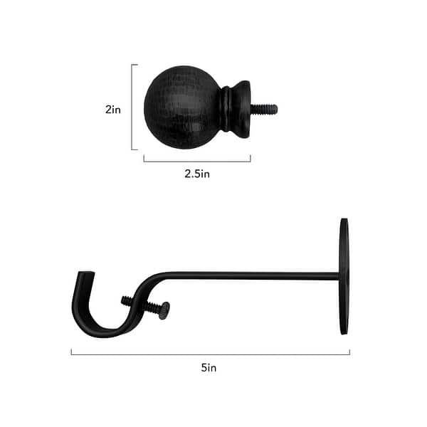 Farmhouse Ball Curtain Rod - Bed Bath & Beyond - 30084905