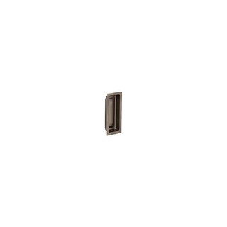 Ives Wrought Brass Rectangle Flush Pull 3 5/8" x 1 3/4" x 9/16" - Bed ...