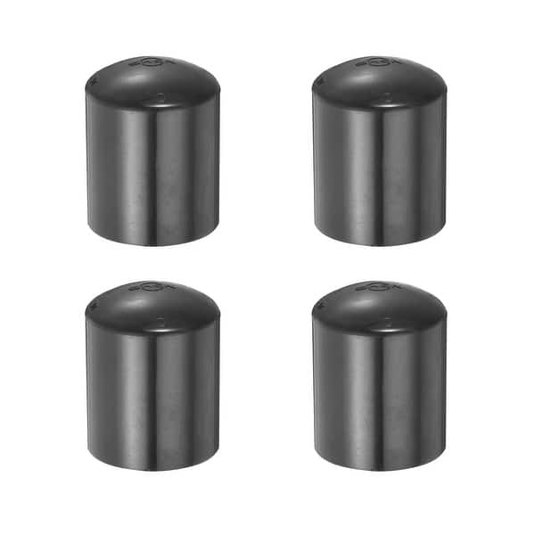 4Pcs PVC Pipe End Cap, 26mm ID Plug Fitting for Drainage Ventilation ...