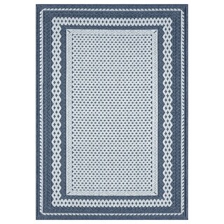 Nimes Textured Border Area Rug - Bed Bath & Beyond - 42568041
