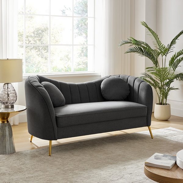 Cecilia 64.6 Wide Loveseat with Removable Cushions On Sale Bed Bath Beyond 36691480