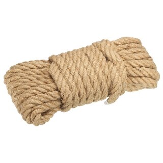 Jute Twine 16mm, 33 Feet Long Brown Twine Rope for DIY Subjects - Bed ...