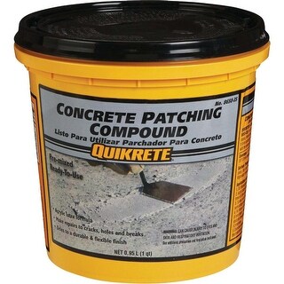 Quikrete 1 Qt. Pre-Mixed Gray Concrete Patch - 1 Each - Bed Bath ...