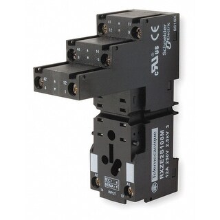 Schneider Electric Relay Socket, Square, 8 Pins, 12 A RXZE2S108M - 1 ...