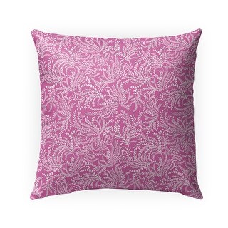 WAVING FOLIAGE PINK Outdoor Pillow By Kavka Designs - Bed Bath & Beyond ...